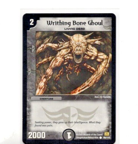 2004 Wizards of the Coast Duel Masters #66 - Writhing Bone Ghoul Common ...