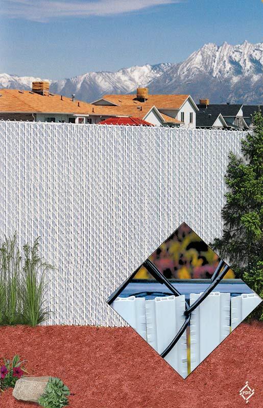 Pexco Privacy Fence Wing Slats Covers 10' Linear Feet Choose Size and ...