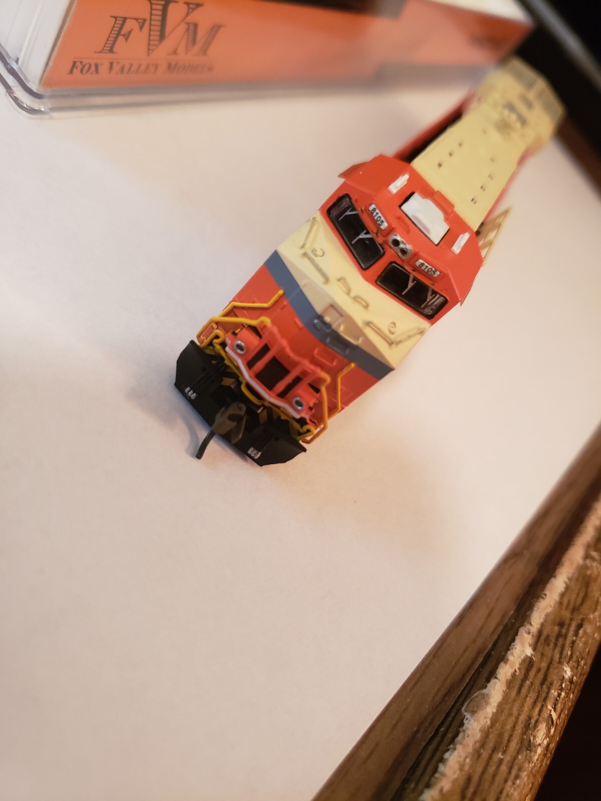 Fox Valley Models N Scale ES44AC, Norfolk Southern Interstate #8105 FVM ...