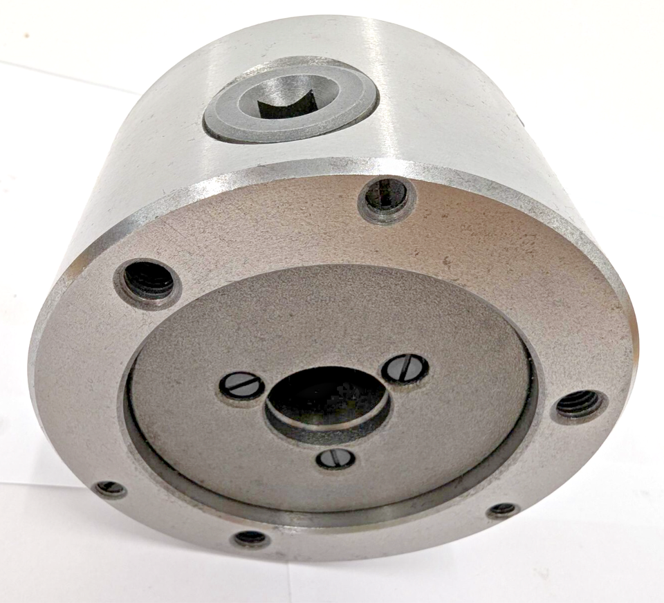 Shop Soiled 3 Jaw Self Lathe Centring Chuck 4" / 100mm Diameter Plain ...