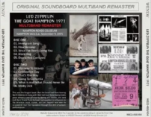 LED ZEPPELIN / 1971 THE GOAT HAMPTON (2CD) JAPAN NEW | eBay