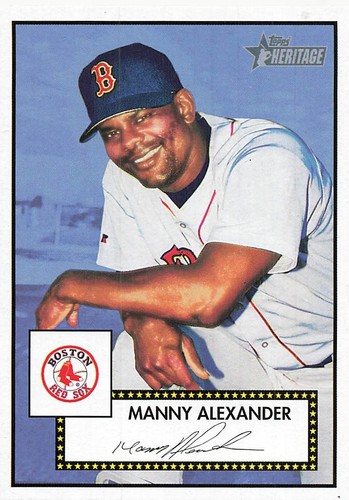 MANNY ALEXANDER 2001 TOPPS HERITAGE BASEBALL SP #395 | eBay