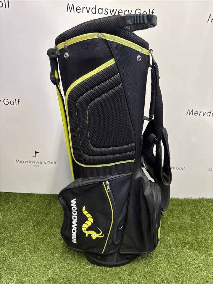 Woodworm Golf Carry/stand Bag Great Condition 5 Pockets Dual Strap ...