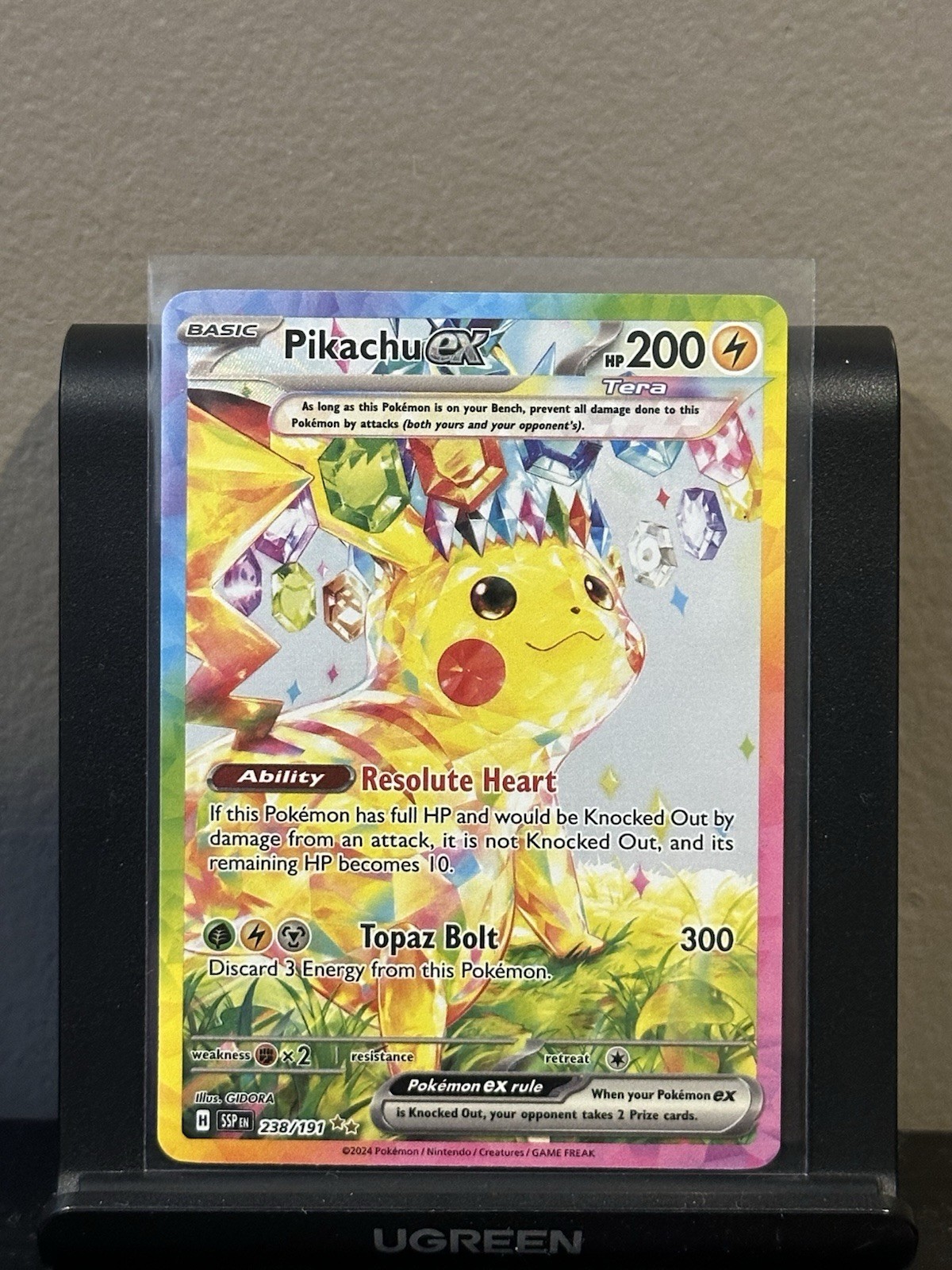 Pikachu ex 2024 Scarlet & Violet: Surging Sparks #238/191 Special ...