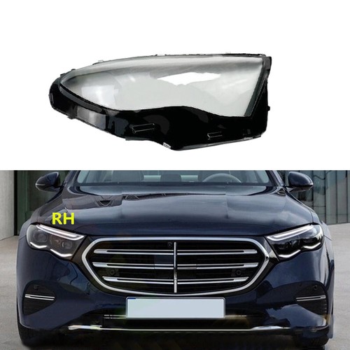 Right For Mercedes W214 E-Class 2024-2025 Headlight Headlamp Lens Cover ...