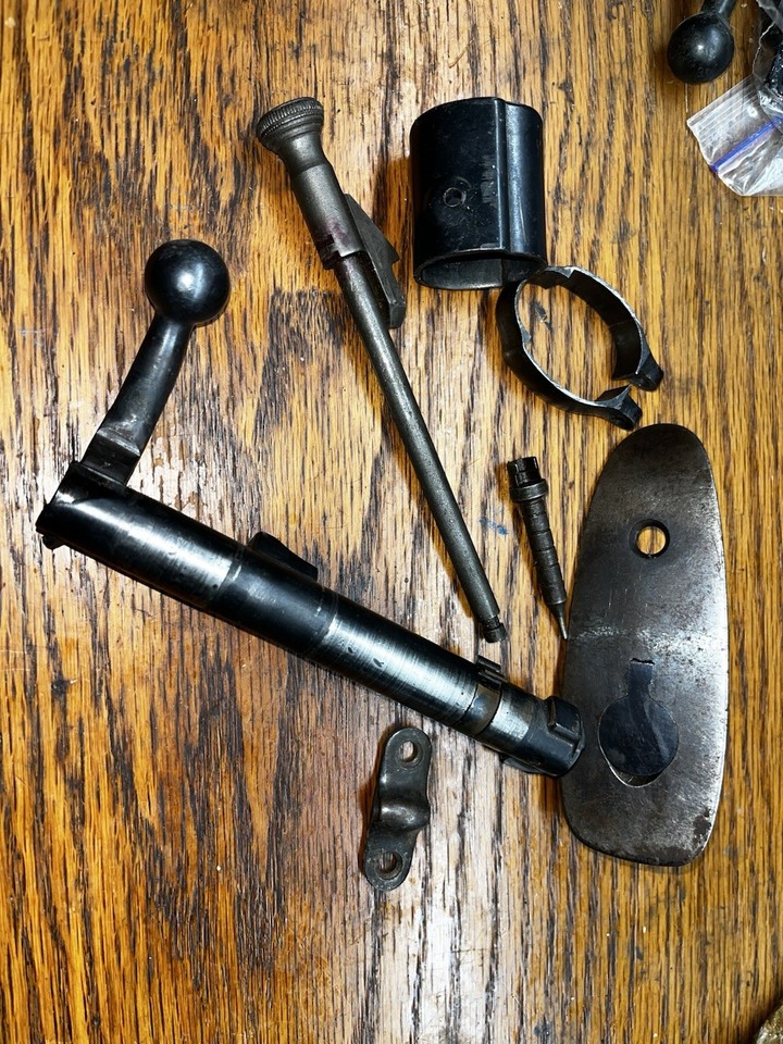 LOT 1903-A3 SPRINGFIELD Rifle Parts barrel bands butt plate Bolt Firing ...