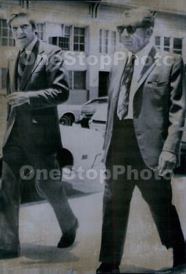 1973 Meyer Lansky Mob's Accountant Miami Federal Court Press Photo | eBay