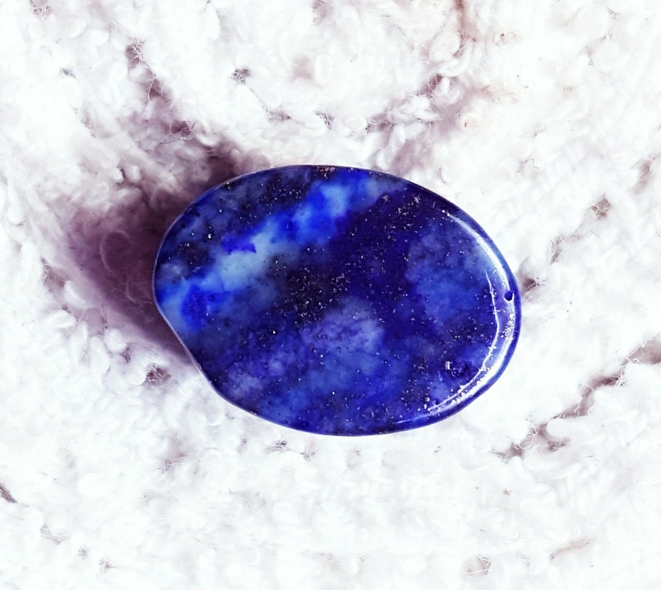 100% Natürlich Lapislazuli 5.65 Karat Zertifiziert Lose Edelstein Mit ...