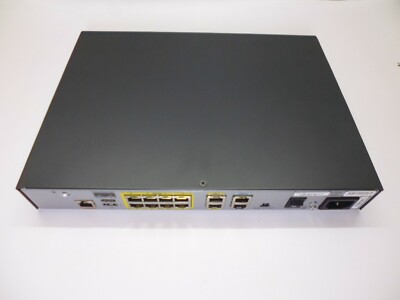 CISCO1812/K9 - Dual Ethernet Security Router with ISDN S/T Backup | eBay