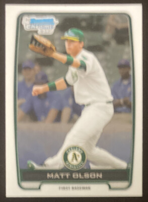 Matt Olson 2012 Bowman Chrome Rookie Card #bdpp20 (5827) | eBay