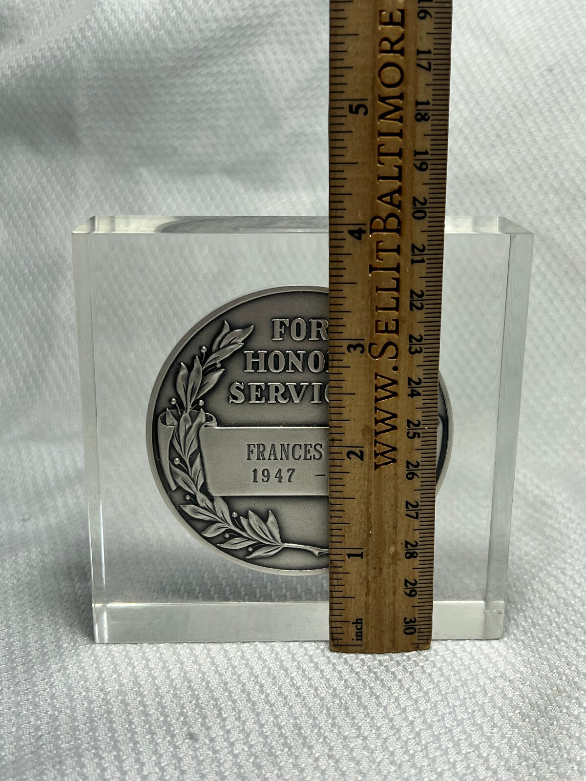 CIA Retirement Medallion Medallic Art Co .999 Silver Central ...