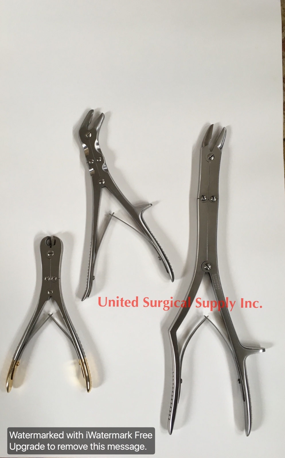 Orthopedic Bone Cutters/Rongeurs 3 Pc. Set Stainless Germany | eBay