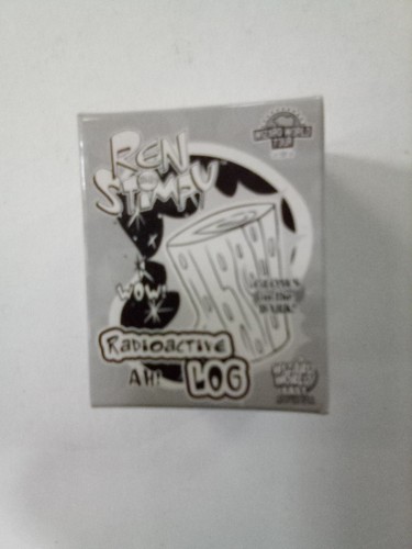 Ren and Stimpy Palisades Radioactive LOG Figure Glow in the Dark Blammo ...