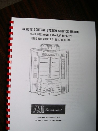 AMI Wall Box W-40-80-120 Receiver S-40-80-120 Manual | eBay