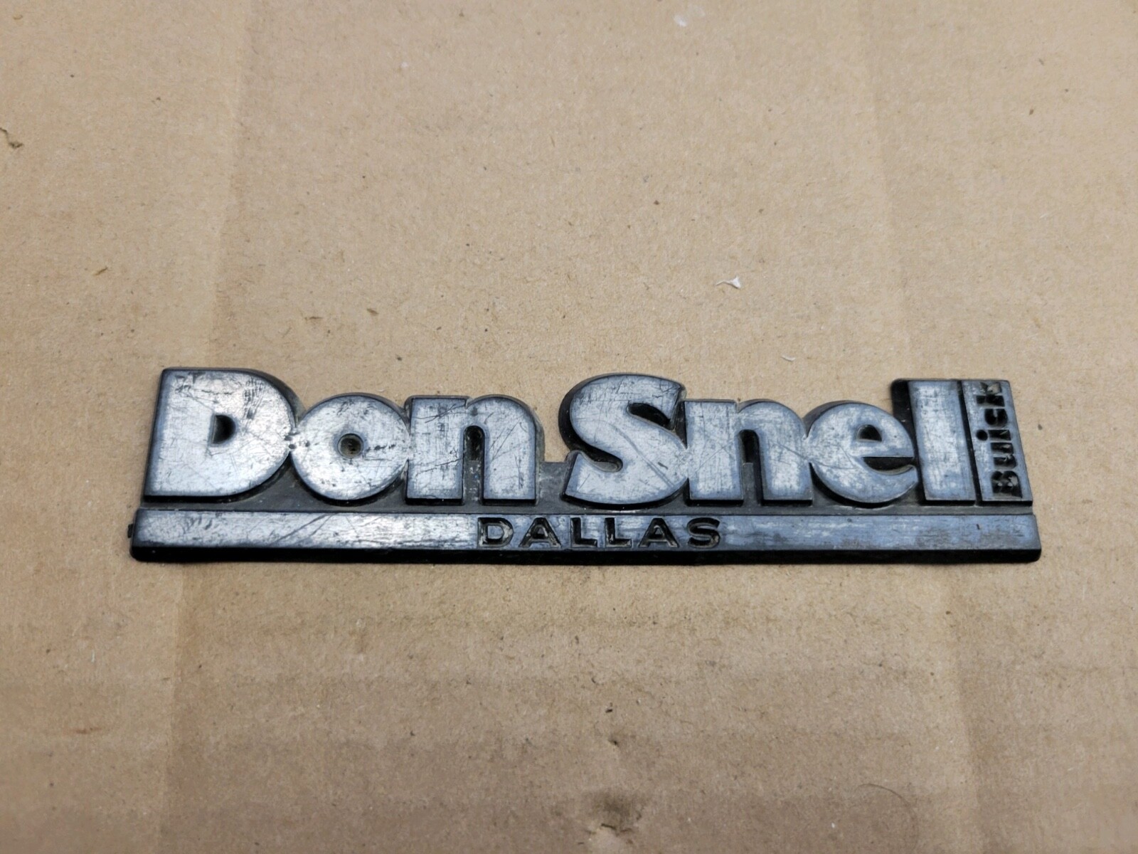 Don Snell Buick Dallas Texas TX Dealership Emblem Badge Logo ...