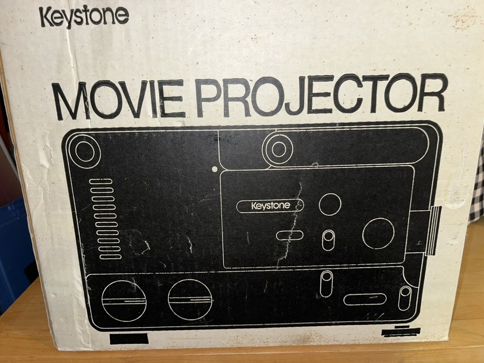 Vintage KEYSTONE 2500 Super 8 & 8mm Projector | eBay