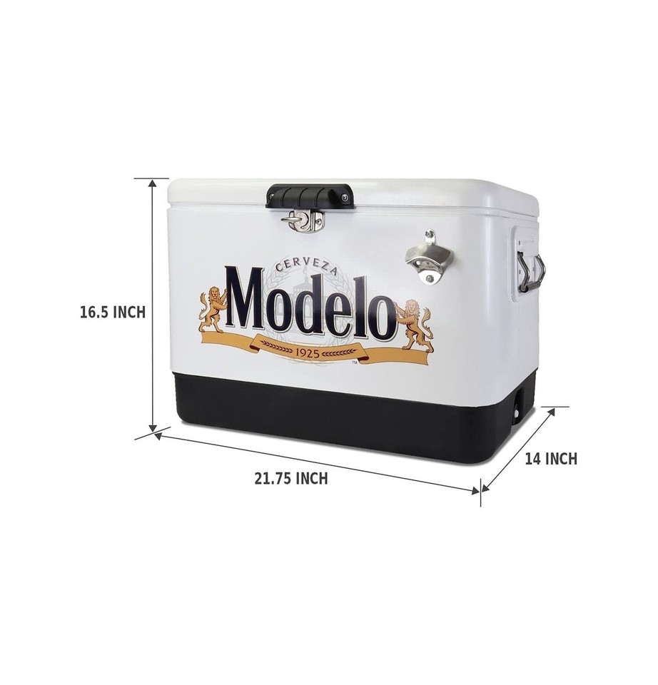 Modelo Ice Chest Cooler - Portable Ice Bucket with Bottle Opener ...