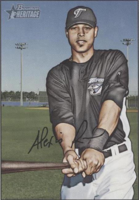 2007 Bowman Heritage - Alex Rios #180 for sale online | eBay