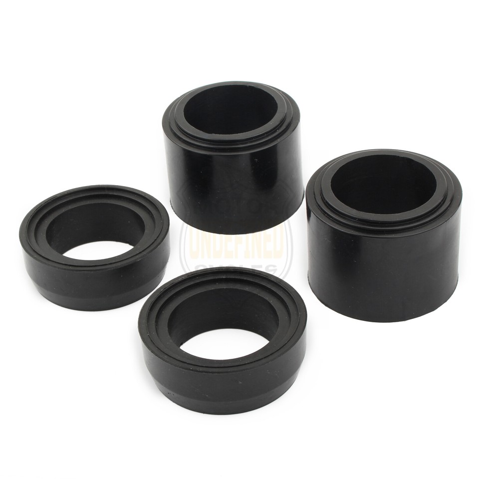 Black Rubber Low Air Leaf Spring Bushing 2 Set Replacement # 03AL1 For ...