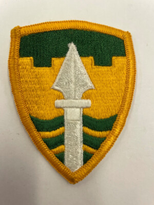 US Army 43rd Military Police Brigade Patch Original, Merrowed edge | eBay