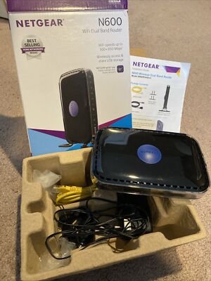Netgear N600 Wireless Router WNDR3400-100NAS | eBay