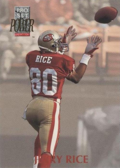 1992 Pro Set Power - Jerry Rice #80 for sale online | eBay