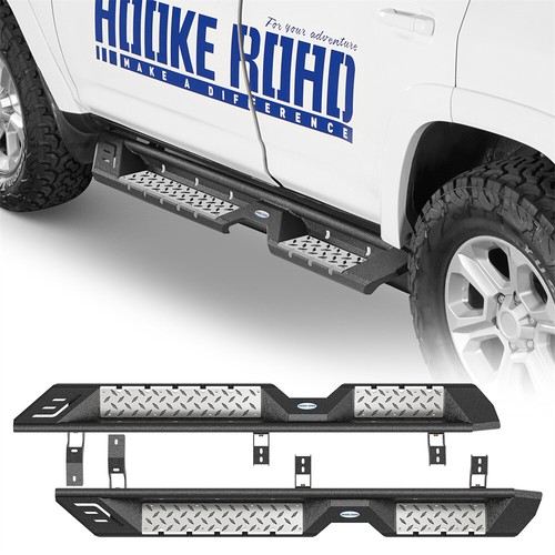 2Pcs Steel Side Steps Running Boards Nerf Bars Fit 2014-2024 Toyota ...