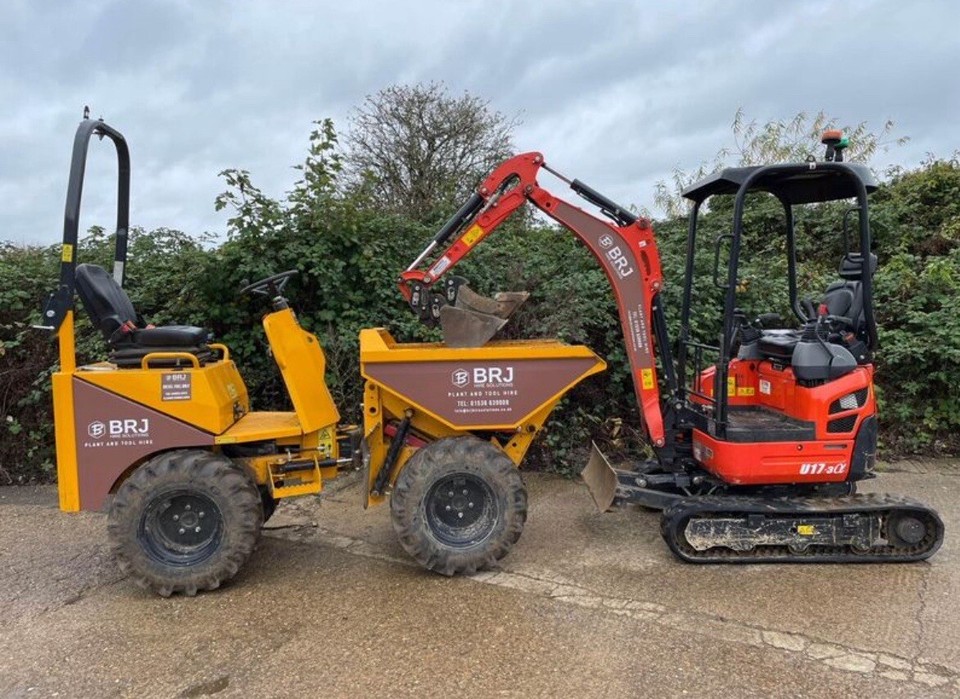 Micro & Mini Digger/Dumper Hire from 0.8t To 5T | eBay UK