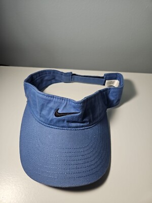 womens Blue Nike Visor hat | eBay