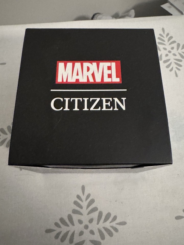 Citizen MARVEL Here Comes Deadpool Eco-Drive Watch AW0145-02W | eBay