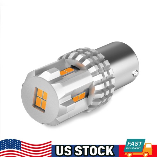 LED Turn Signal Light Bulbs Rear 1156 7507 Amber for Honda Civic Coupe ...
