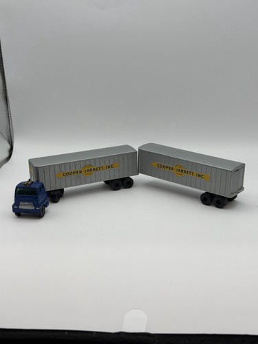Lesney Matchbox ~ Hendrickson Tractor ~ Cooper Jarrett Trailers X 2 Vtg ...