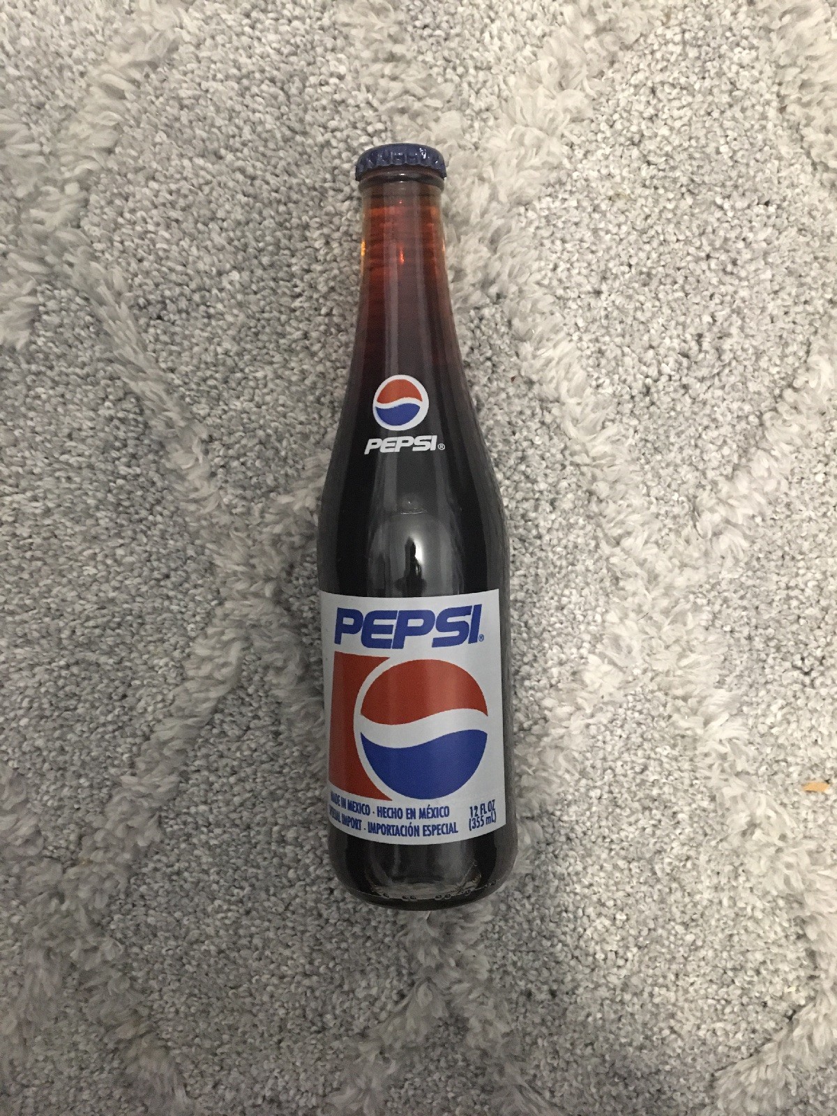 Mexican Pepsi Glass Bottle