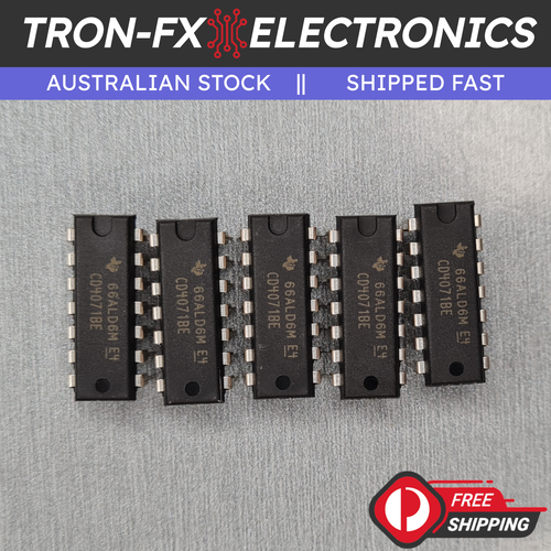 CD4071BE 4071 IC GATE OR 4CH 2-INP 14-DIP Pack of 5 | eBay