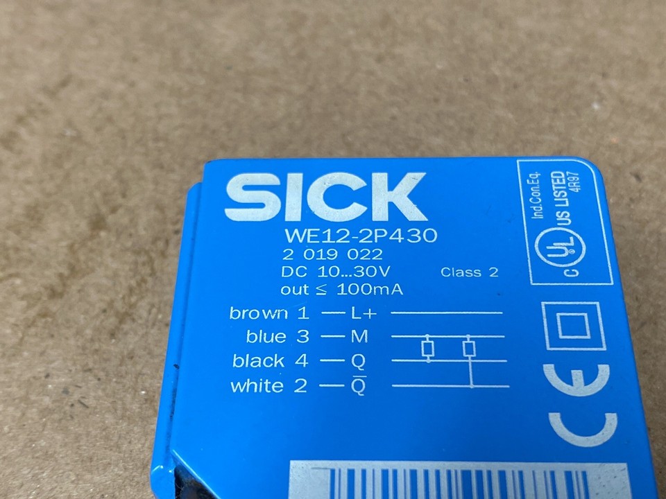 SICK WE12-2P430 Photoelectric Sensor 2019022 FAST SHIPPING | eBay