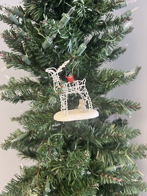 2006 Hallmark Keepsake Winter Garden DEER FRIEND Christmas Ornament | eBay