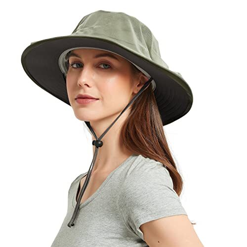 Head Net Hat - Safari Hat Sun Hat Bucket Hat Fishing Hat with Netting ...