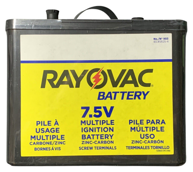 Rayovac 903 Industrial Alkaline Battery - 1 Count for sale online | eBay