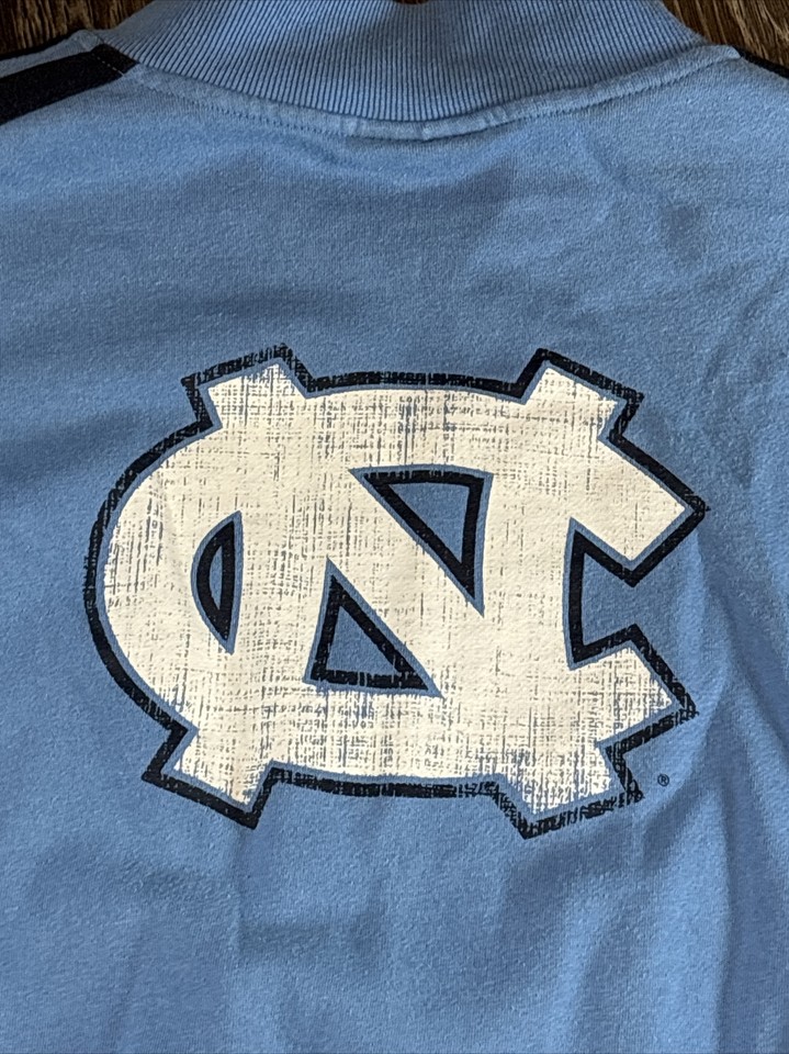 North Carolina Tar Heels 1/2 Zip Pullover Sweatshirt UNC Mens Large ...