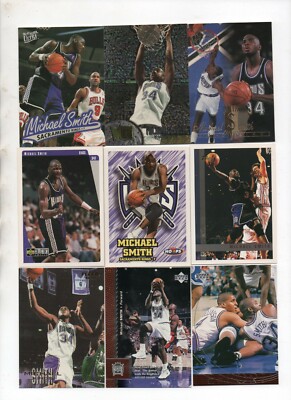 9-michael smith sacramento kings card lot nice mix | eBay
