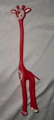 HOECHST CHEMICALS COMPANY GIRAFFE BENDY BENDABLE ADVERTISING AD FIGURE ...