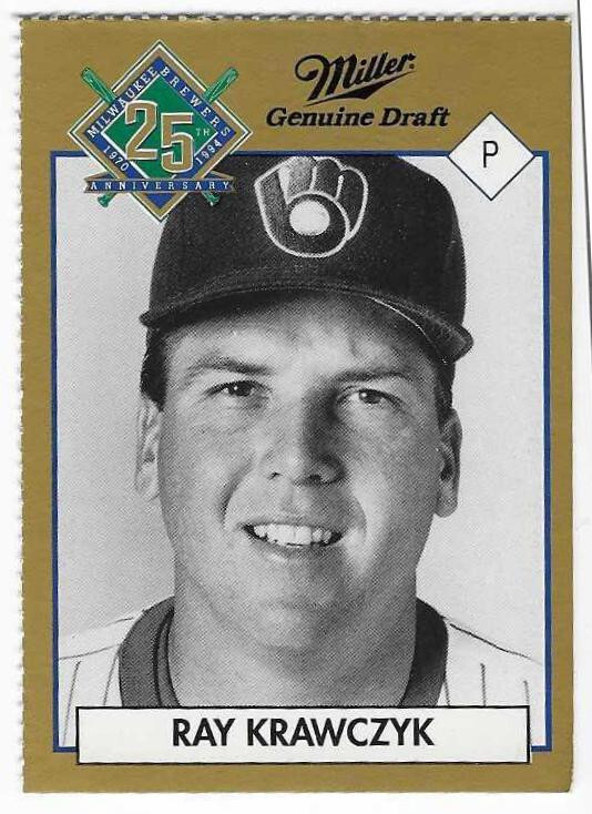 1994 Miller Brewing Milwaukee Brewers 25 Year Commemorative - Ray ...