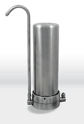 Stefani Stainless Steel Bench Top Water Filter", Faucet Connected for ...