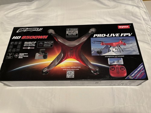 Syma Sky Thunder RC HD 8500WH Drone 4.5Ch 8MP HD Camera Live Streaming ...