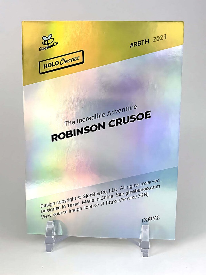 Robinson Crusoe Card (Holographic) - 2023 GleeBeeCo Holo Classics #RBTH ...