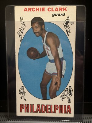 1969-70 Topps #32 Archie Clark VG Philadelphia 76ers | eBay
