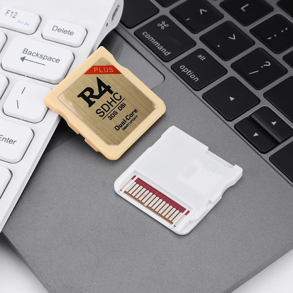 For R4 SDHC Video Game Burning Card Flashcard Gold White for Nintendo ...
