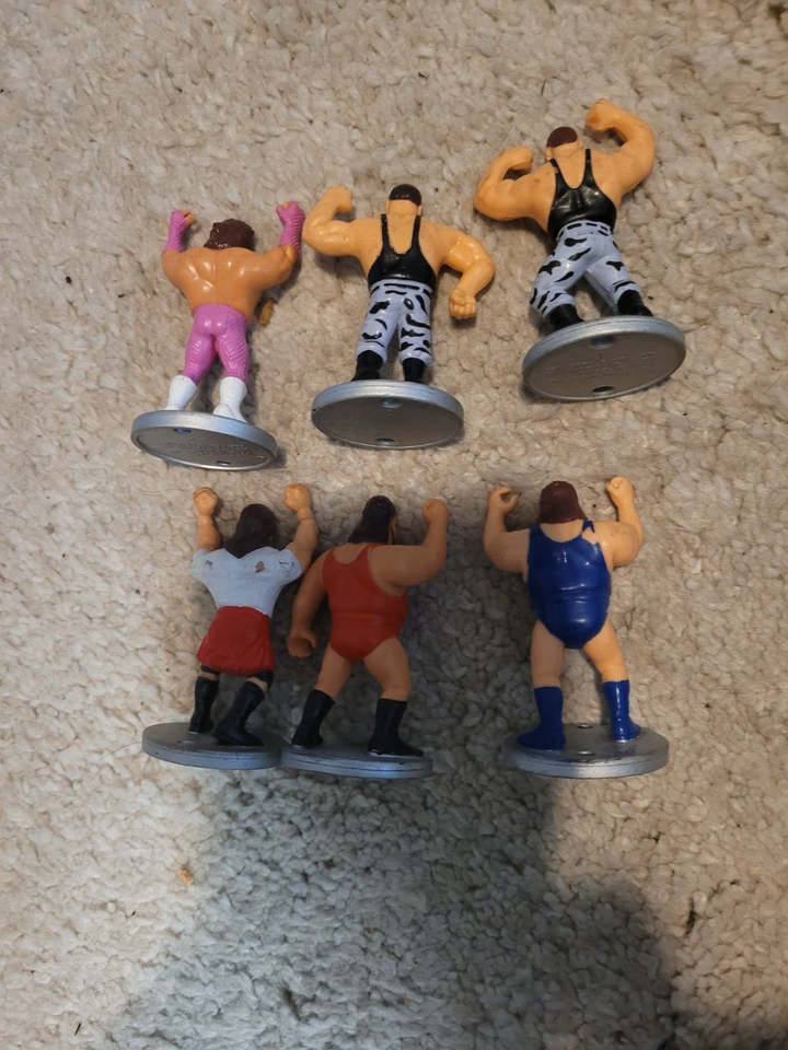 Vintage WWF WWE Hasbro Mini Rumble Action Figure Lot | eBay