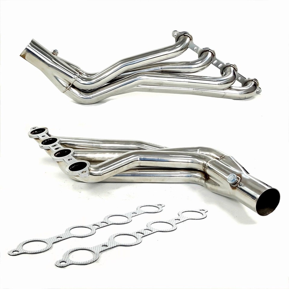 K10 K15 LS Long Tube Headers Conversion Swap LS1 LS2 LS3 LS6 GMC Truck ...