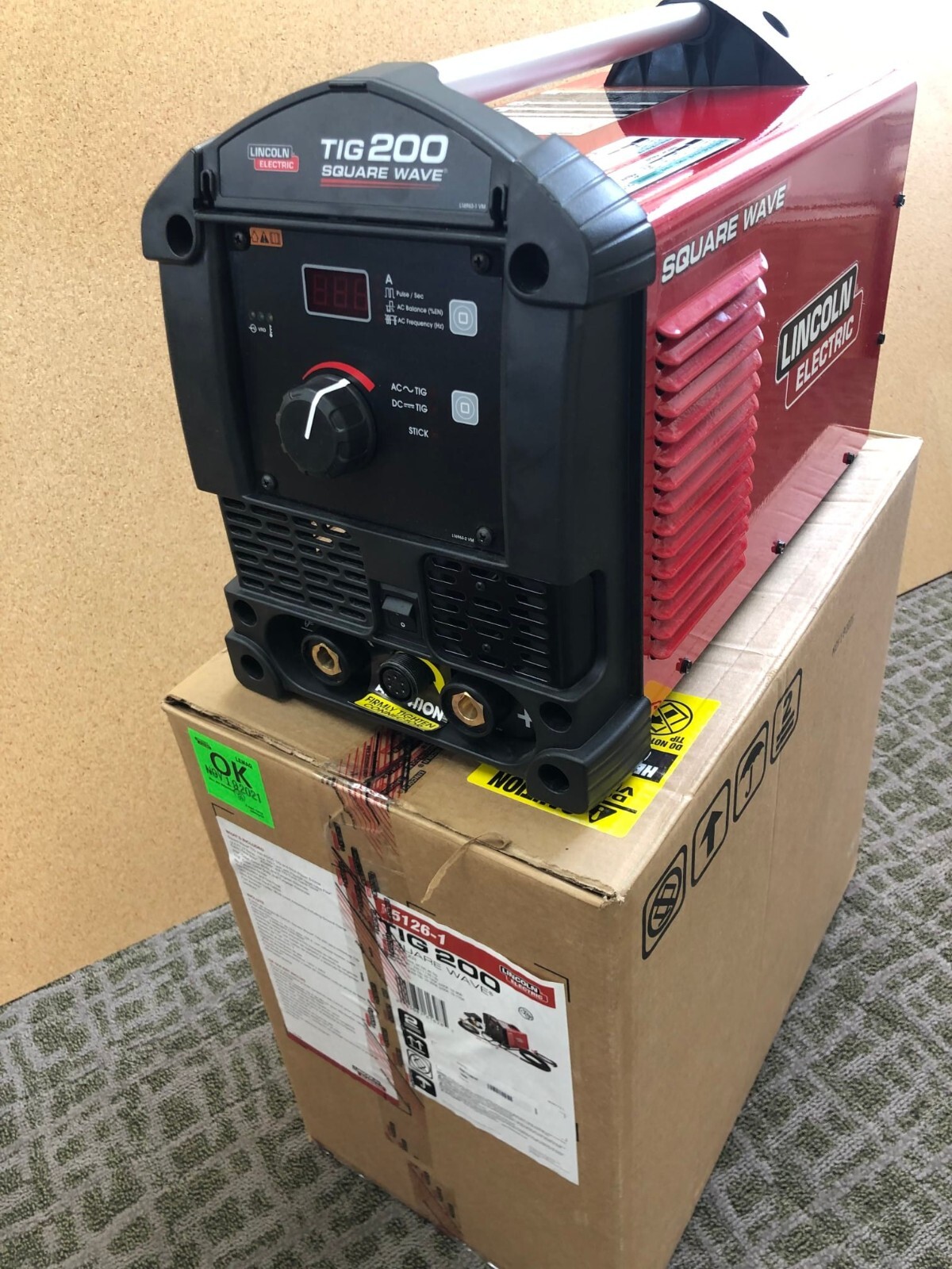 Lincoln Electric Square Wave TIG 200 WELDER K5126-1 / $600 Rebate and FREE Cover | eBay